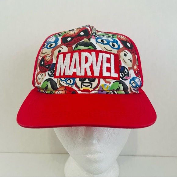 Marvel | Accessories | Marvel Characters Graphic Cap | Poshmark